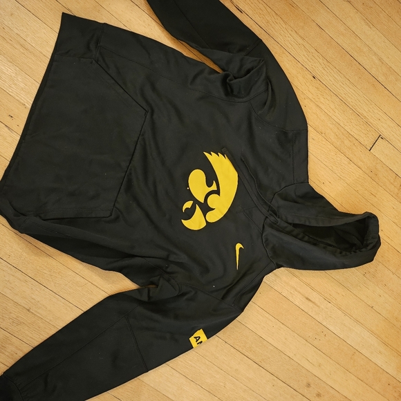Nike | Sweaters | Mens Nike Black Iowa Sweatshirt | Poshmark